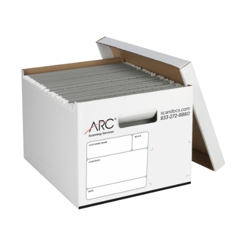 Bulk Document Scanning Services By ARC | Scan By The Box